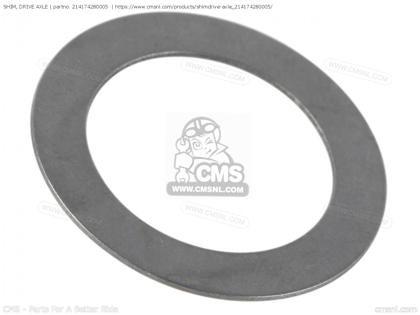 214174280005: Shim, Drive Axle Yamaha - buy the 214-17428-00-05 at CMSNL