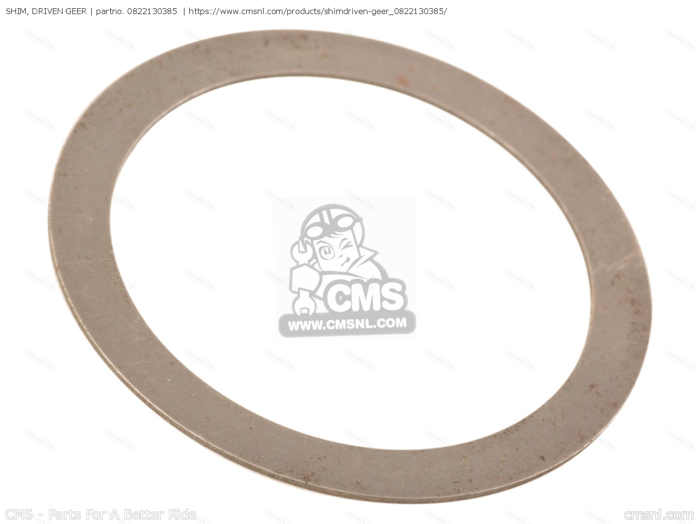 0822130385: Shim, Driven Geer Suzuki - buy the 08221-30385 at CMSNL