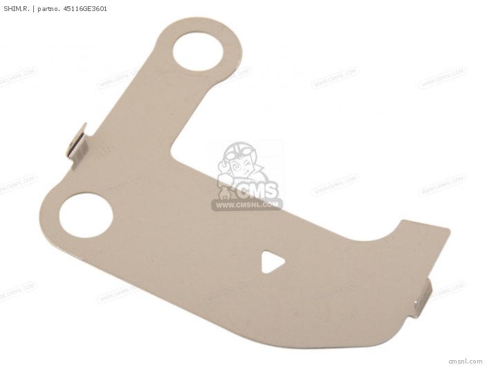 45116GE3601: SHIM,R. Honda - buy the 45116-GE3-601 at CMSNL