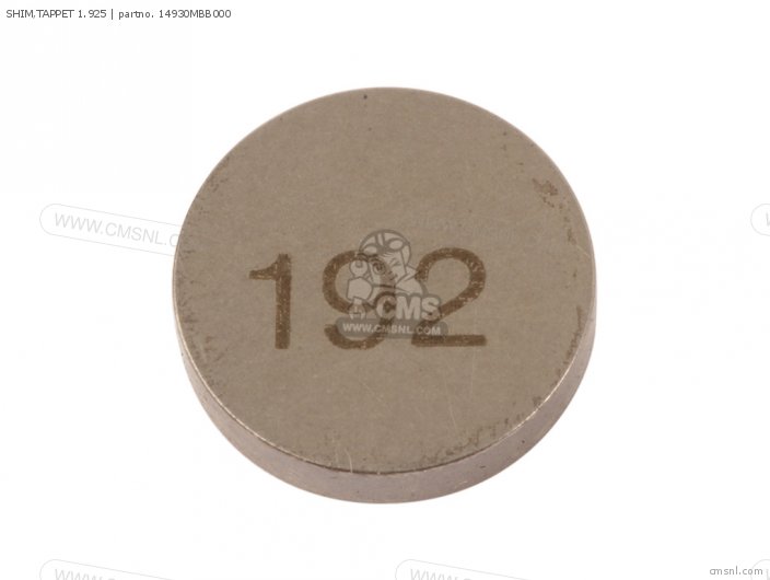 SHIM,TAPPET 1.925 for TRX450R FOURTRAX 2006 (6) AUSTRALIA - order at CMSNL