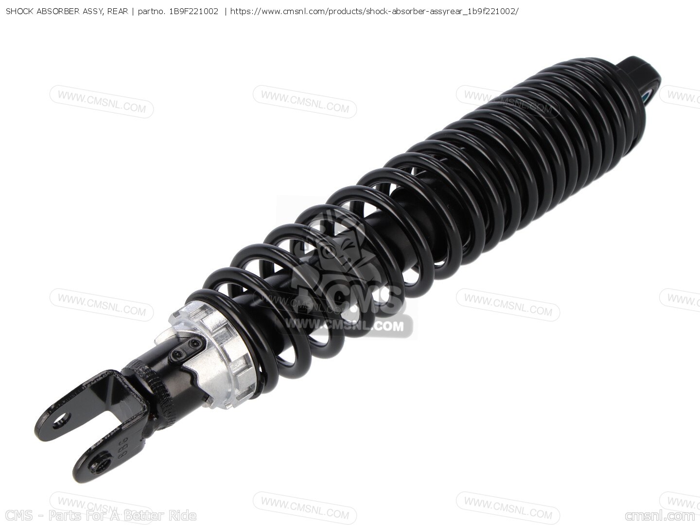 1B9F221002: SHOCK ABSORBER ASSY, REAR Yamaha - buy the 1B9-F2210-02-00 ...