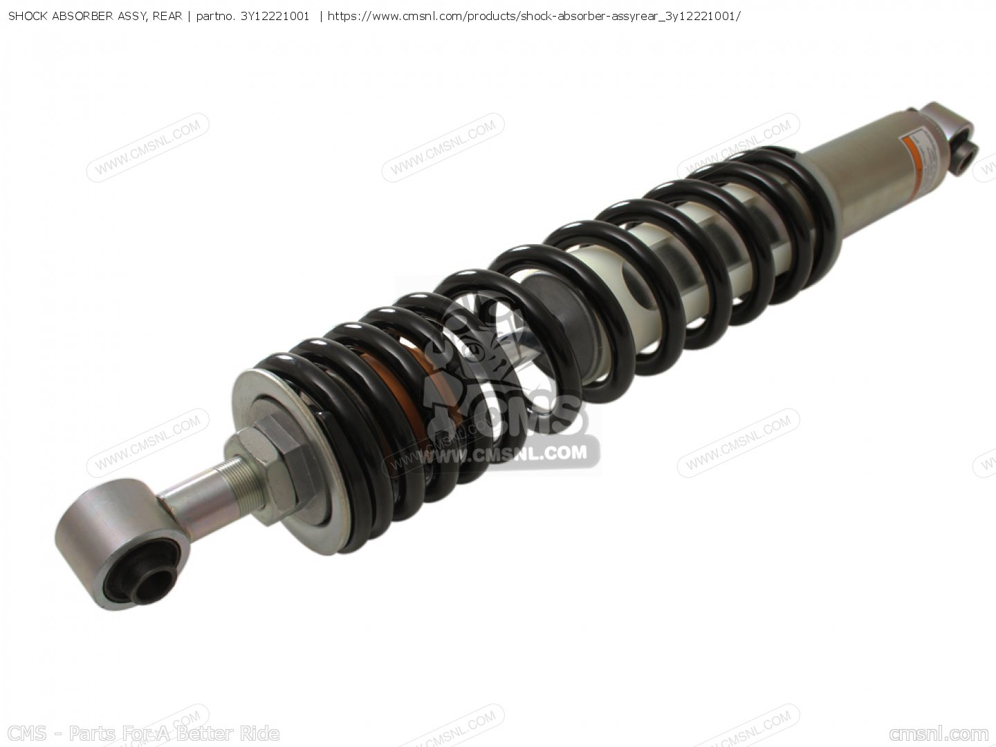 SHOCK ABSORBER ASSY, REAR for Yamaha - order at CMSNL