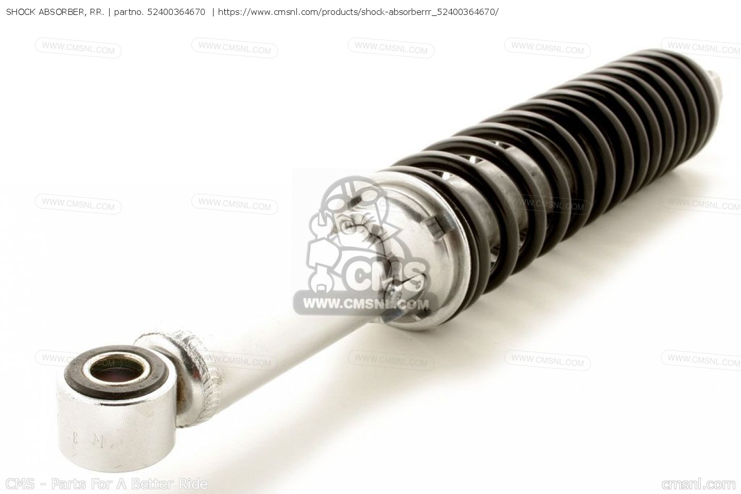 52400364670: Shock Absorber, Rr. Honda - buy the 52400-364-670 at CMSNL
