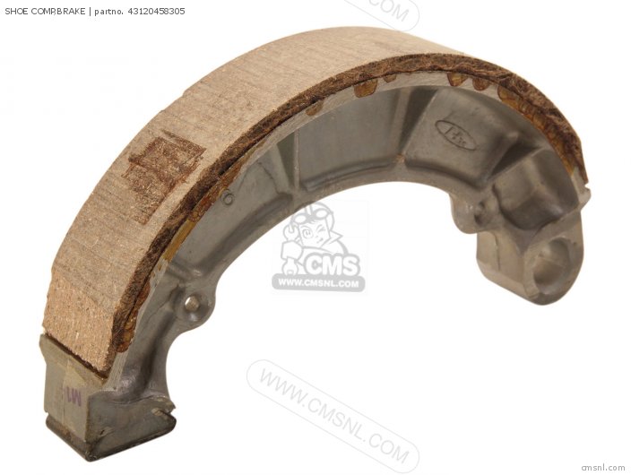 43120458305: SHOE COMP,BRAKE Honda - buy the 43120-458-305 at CMSNL