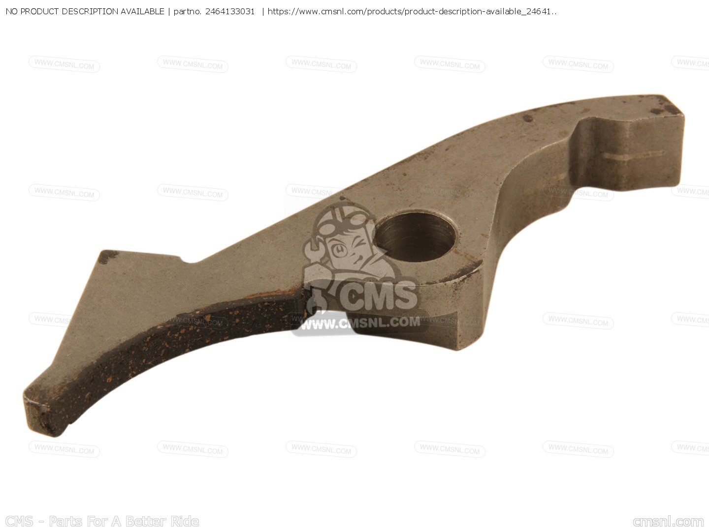 2464133031: Shoe, Transmission Brake Suzuki - buy the 24641-33031 at CMSNL