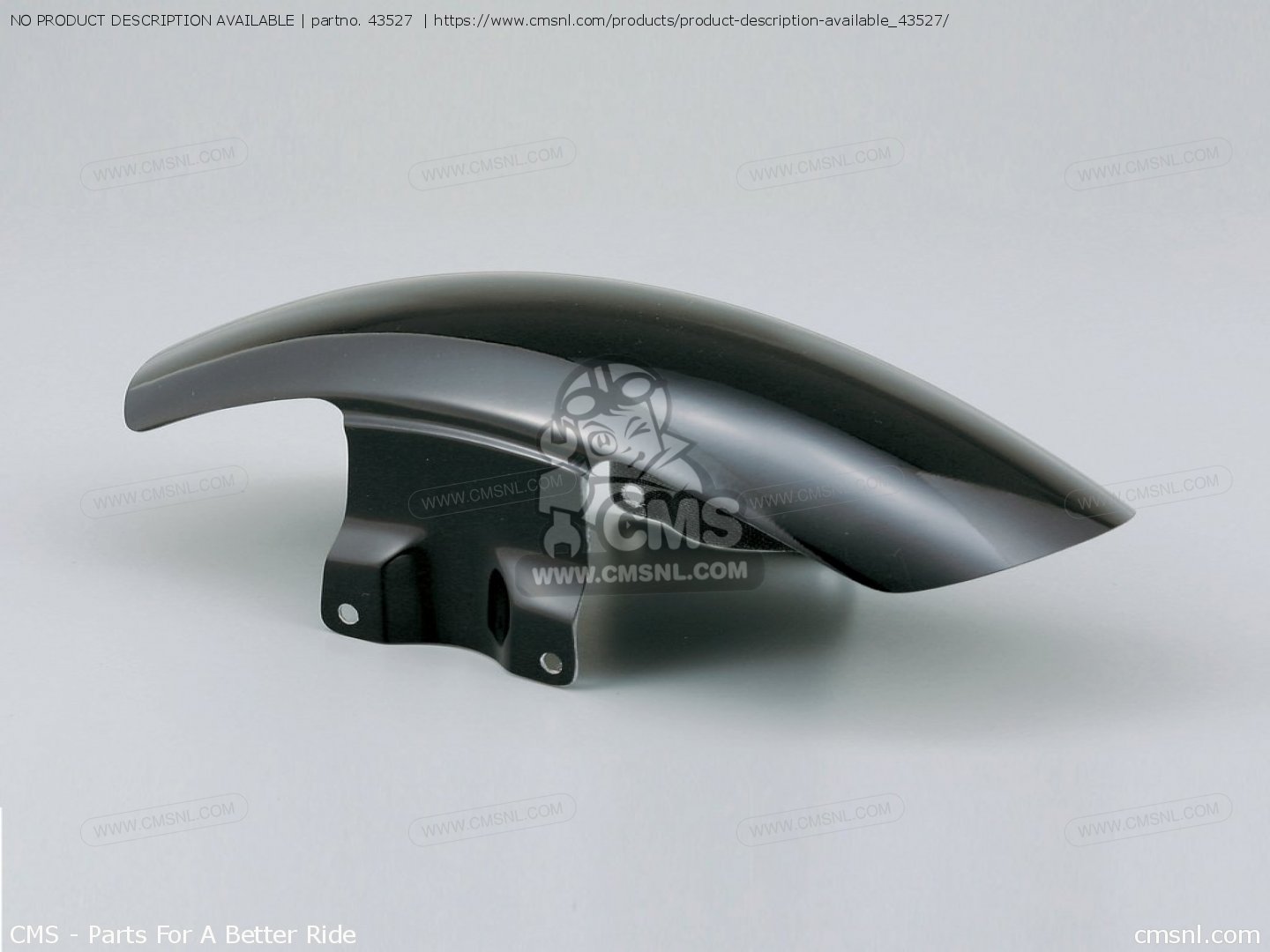 43527: Short Front Fender Daytona - buy the 43527 at CMSNL