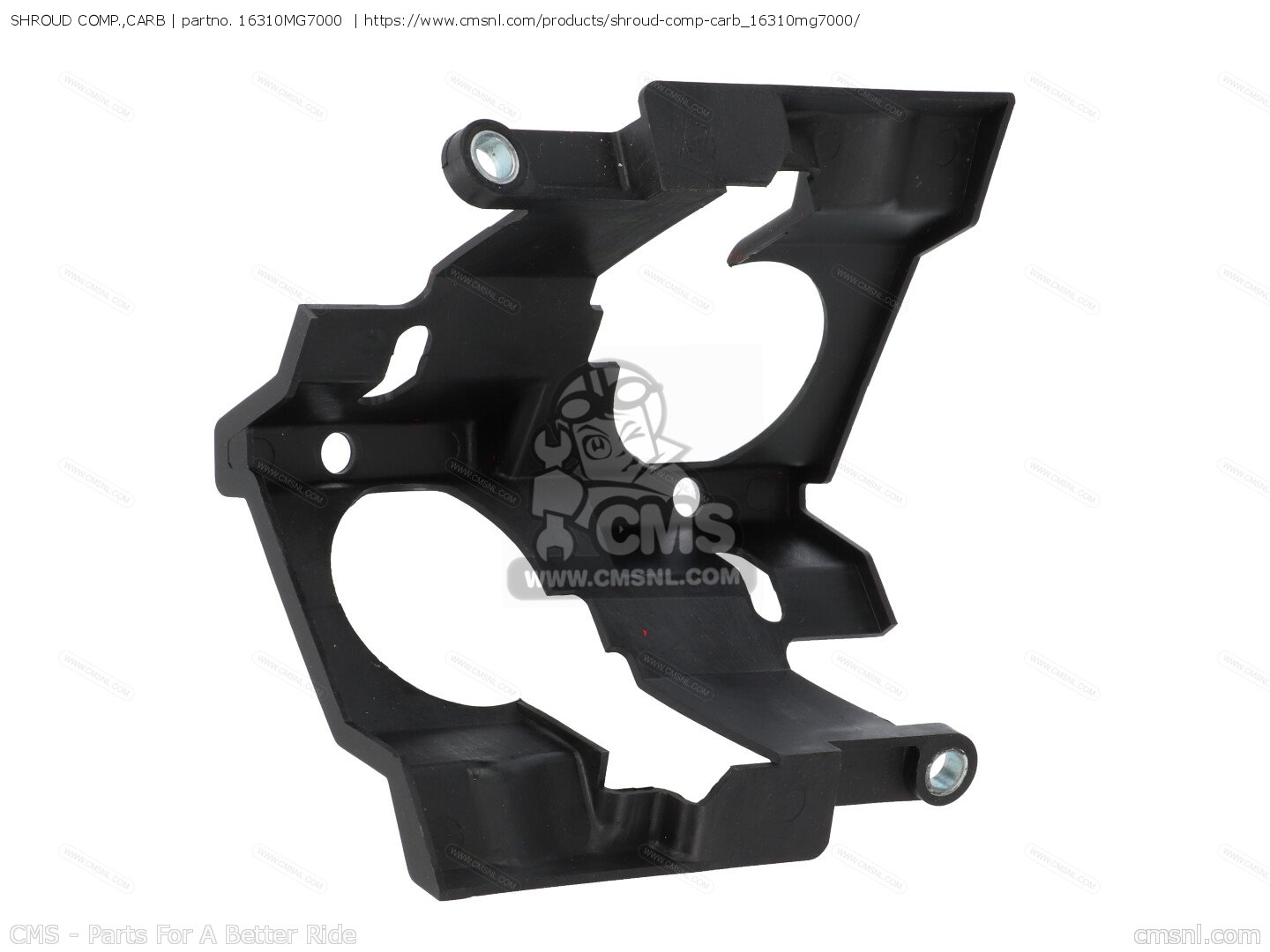 16310MG7000: Shroud Comp.,carb Honda - buy the 16310-MG7-000 at CMSNL