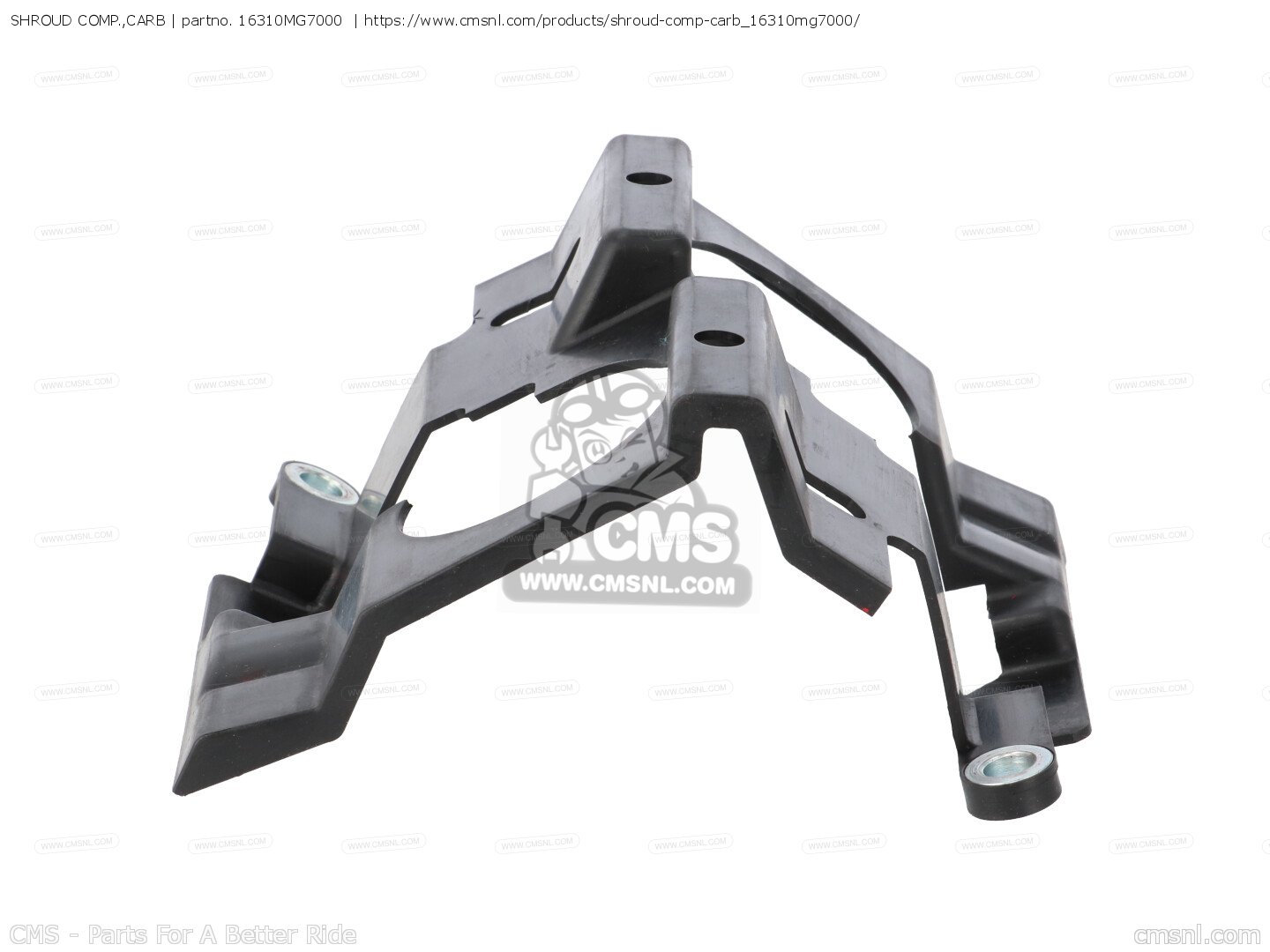 16310MG7000: Shroud Comp.,carb Honda - buy the 16310-MG7-000 at CMSNL