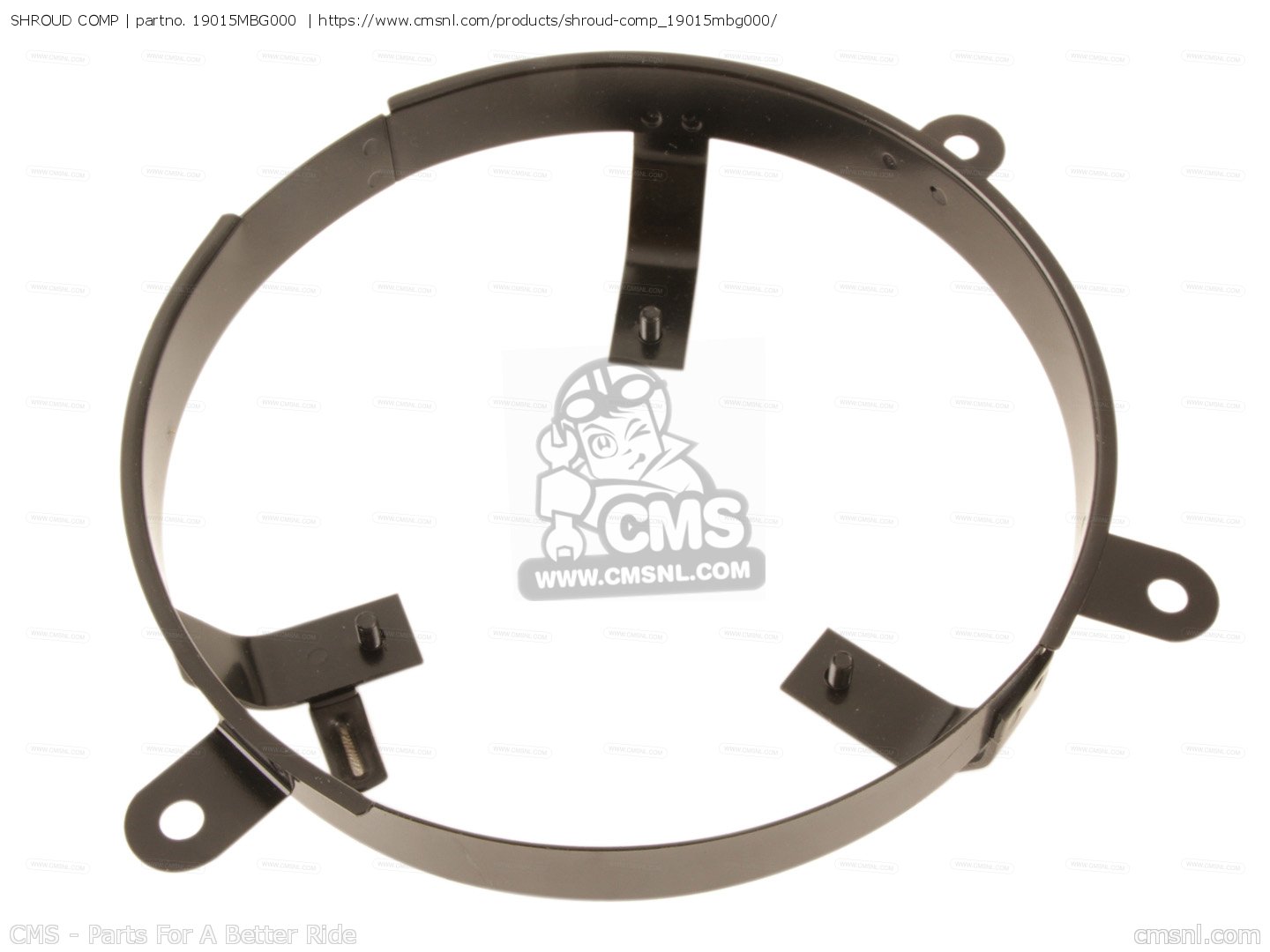 19015MBG000: Shroud Comp Honda - buy the 19015-MBG-000 at CMSNL