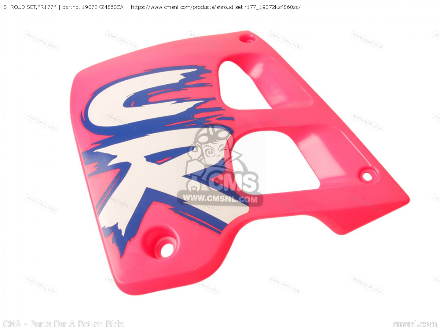 SHROUD SET,*R177* for Honda - order at CMSNL