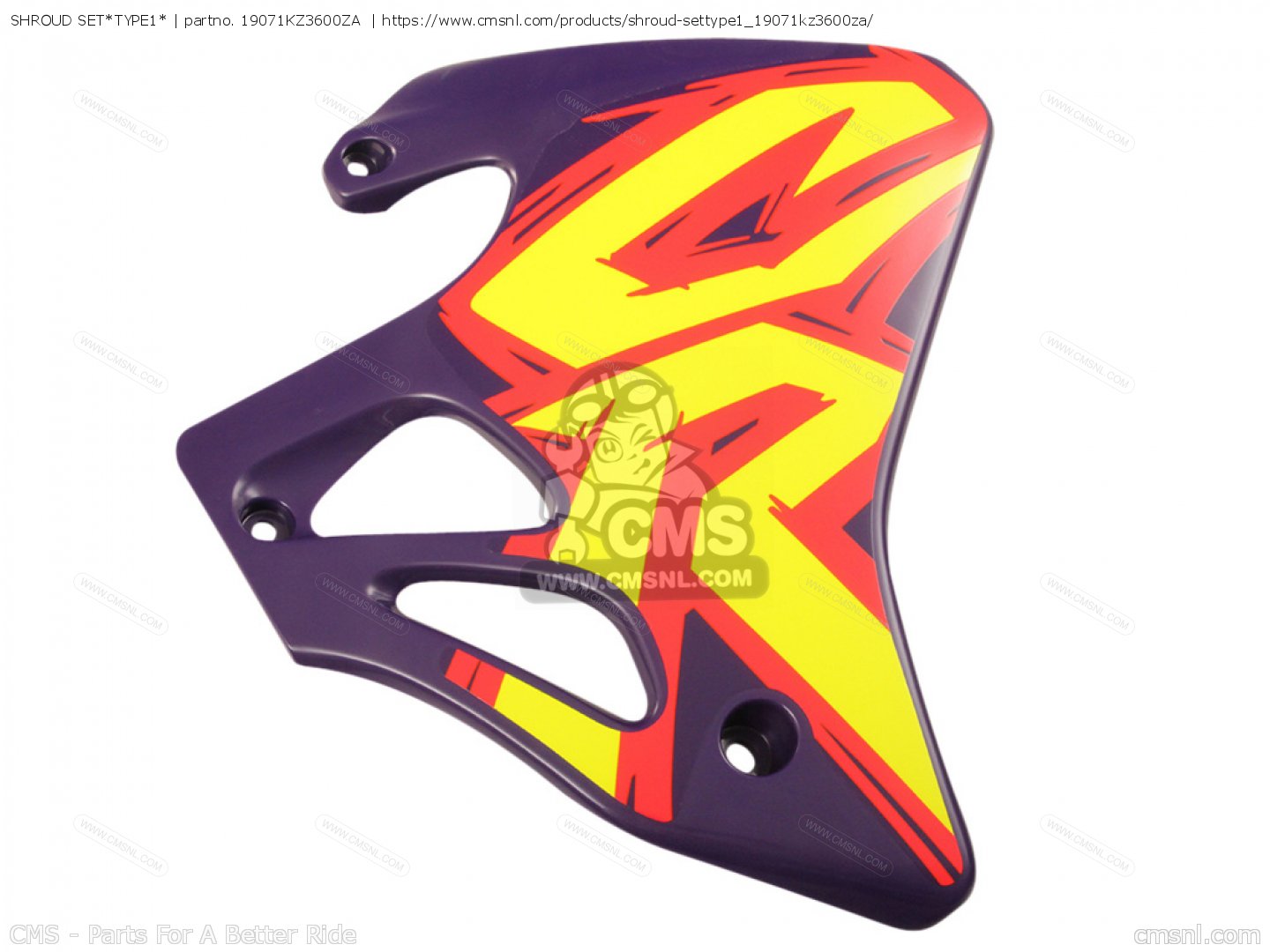 SHROUD SET*TYPE1* for Honda - order at CMSNL