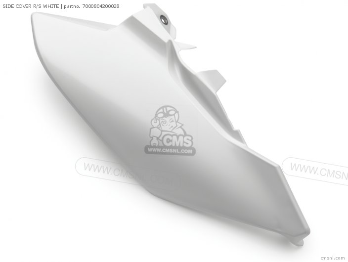 7000804200028: Side Cover R/s White Ktm - buy the 7000804200028 at CMSNL