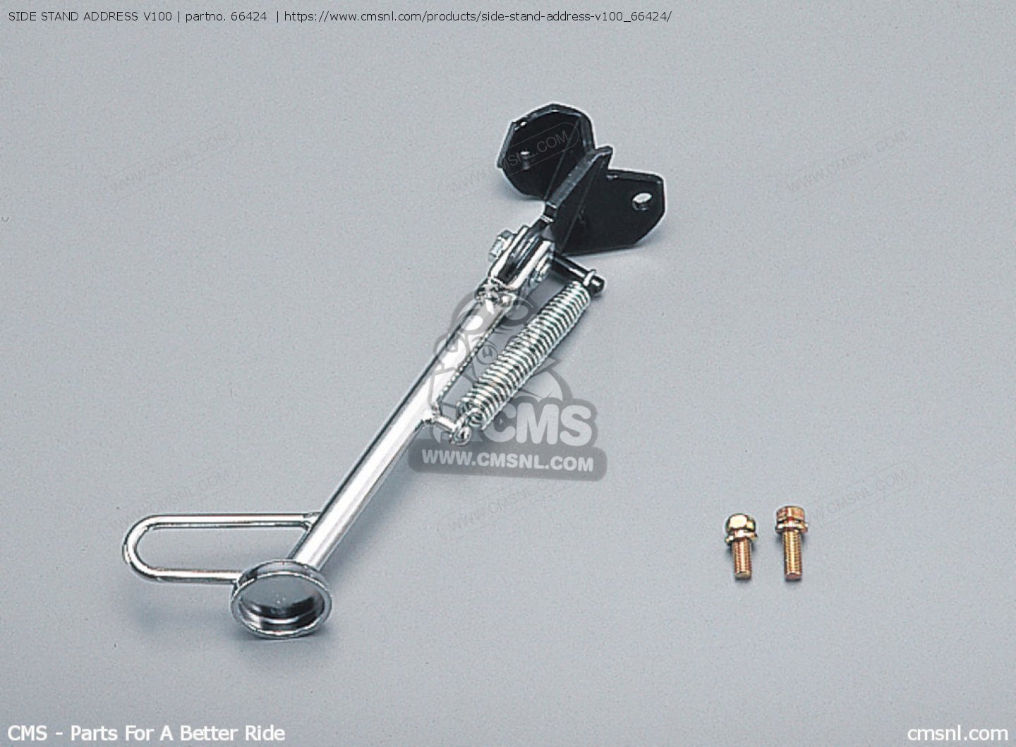 66424: Side Stand Address V100 Daytona - buy the 66424 at CMSNL