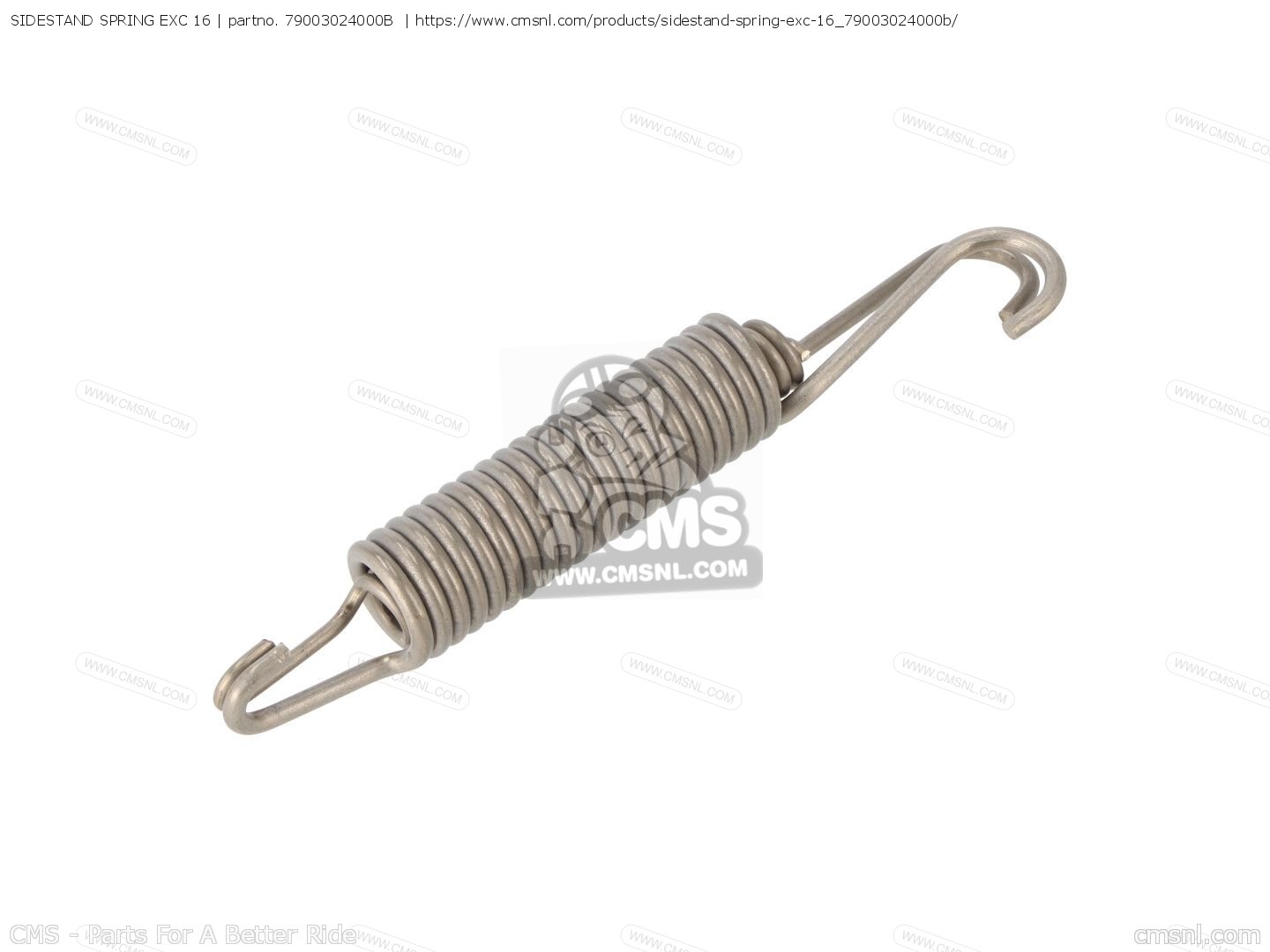 79003024000B: SIDESTAND SPRING EXC 16 GASGAS - buy the 79003024000 at CMSNL