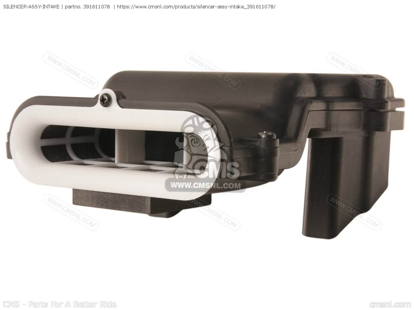 391611078: SILENCER-ASSY-INTAKE Kawasaki - buy the 39161-1078 at CMSNL