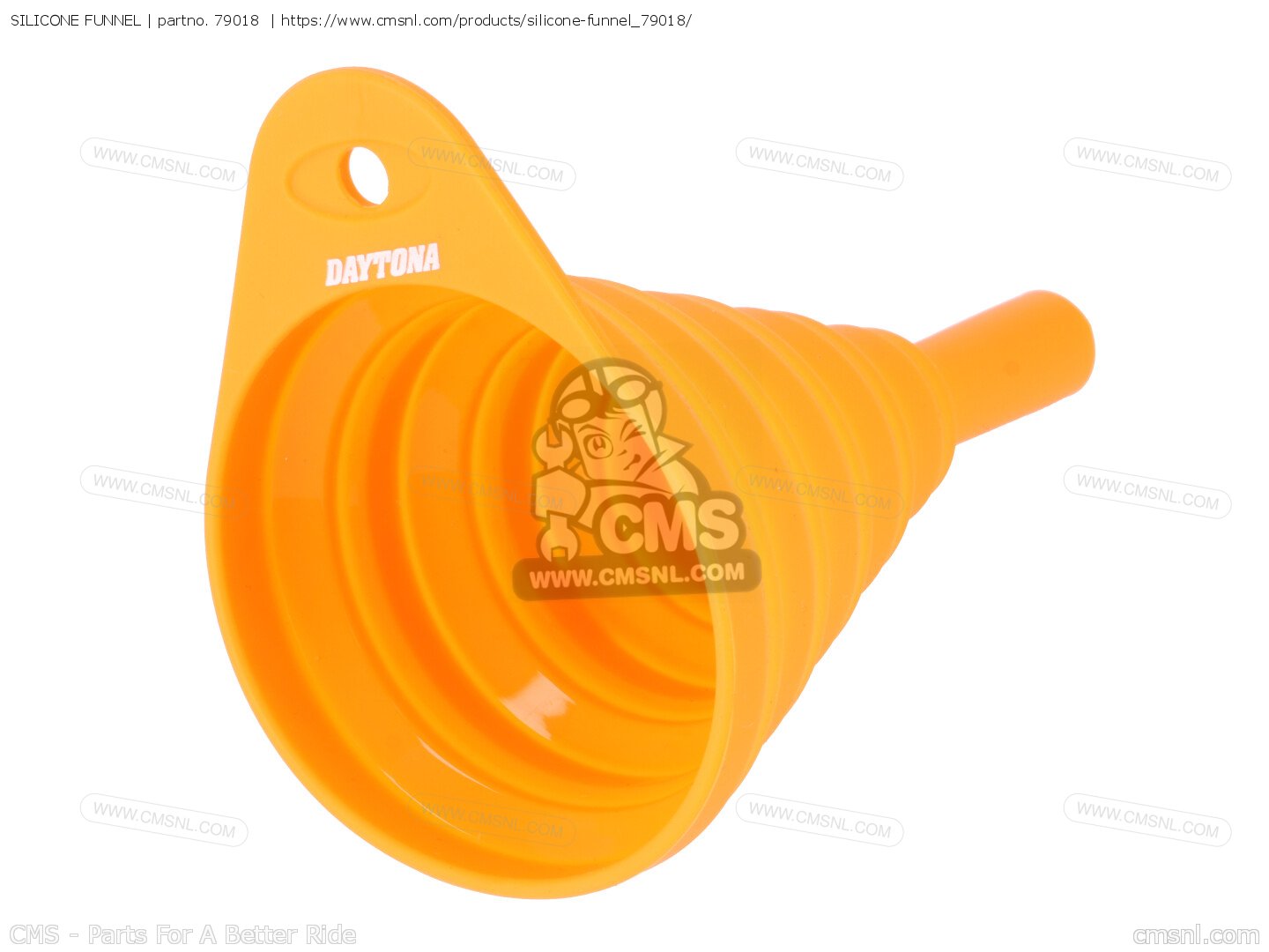 79018: SILICONE FUNNEL Daytona - buy the 79018 at CMSNL