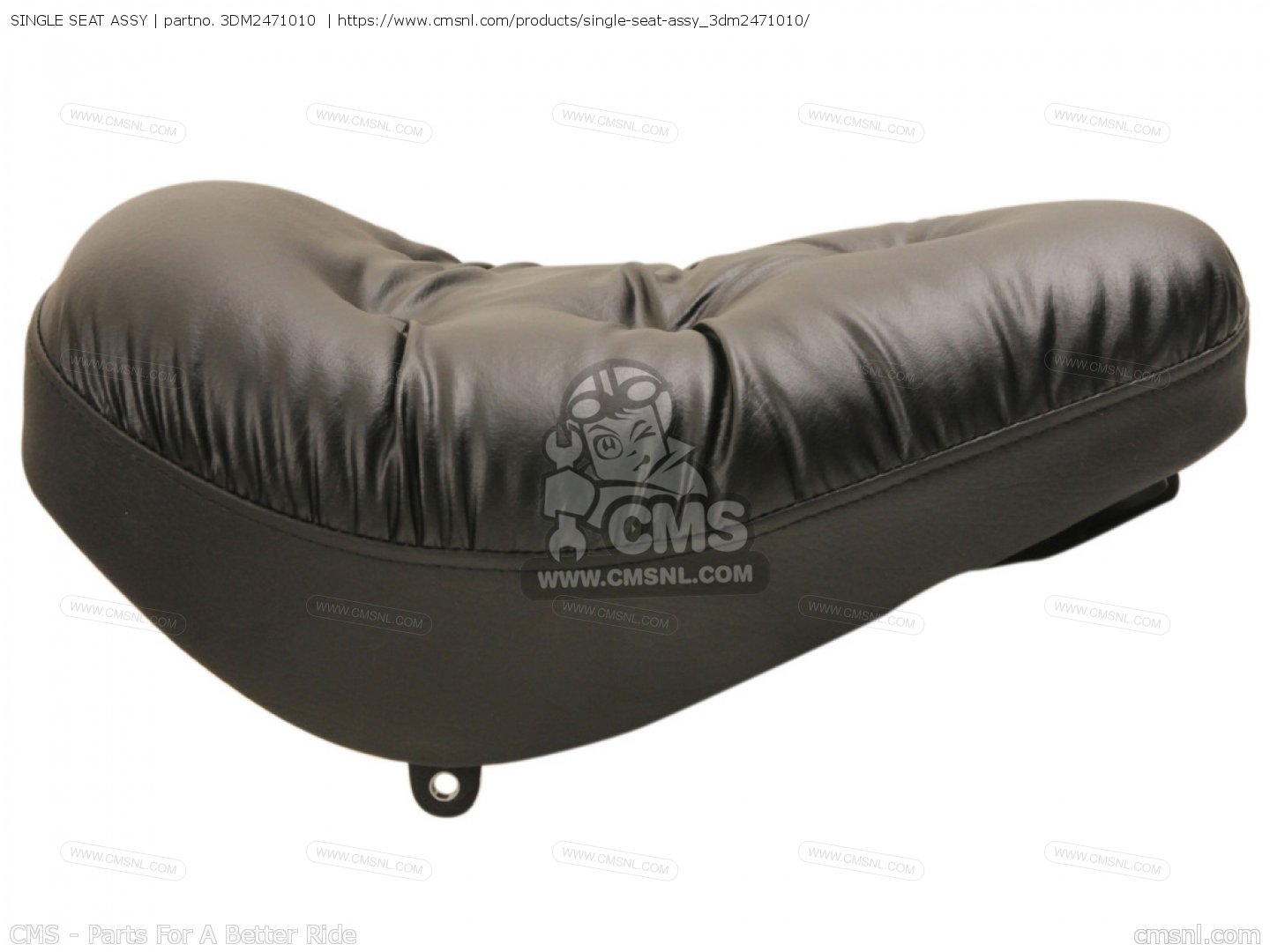3DM2471010: SINGLE SEAT ASSY Yamaha - buy the 3DM-24710-10-00 at CMSNL