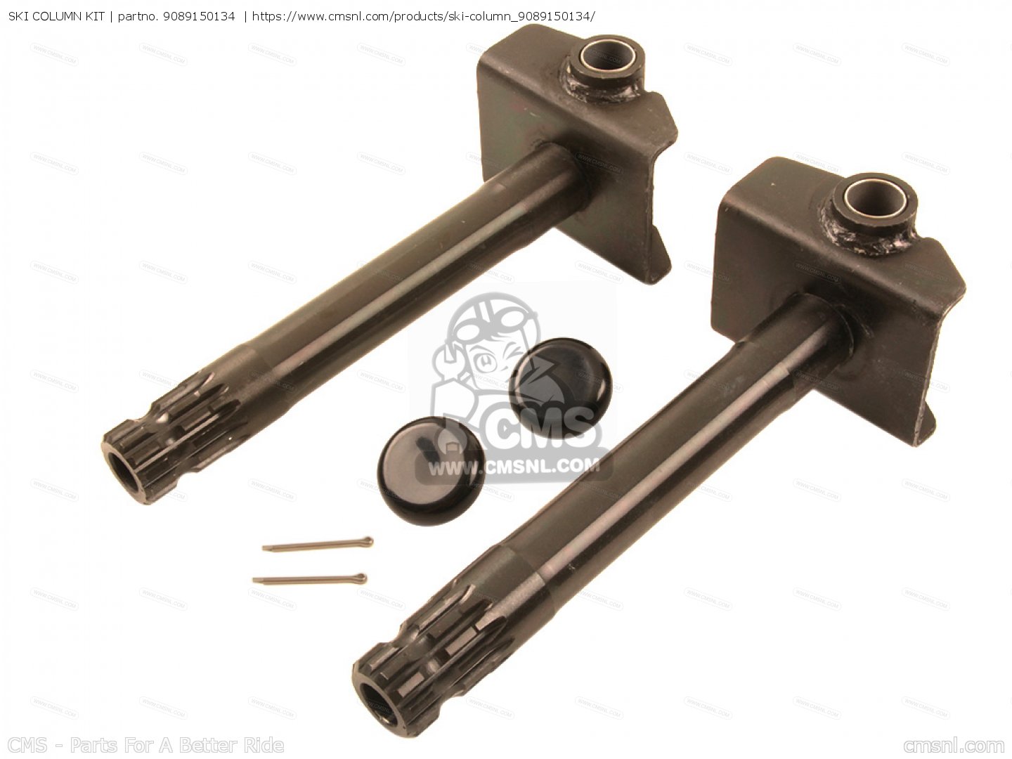 9089150134: SKI COLUMN KIT Yamaha - buy the 90891-50134-00 at CMSNL