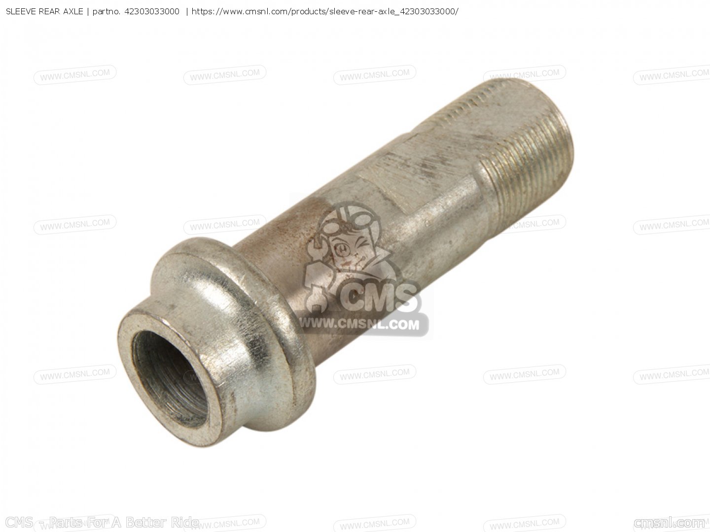 42303033000: SLEEVE REAR AXLE Honda - buy the 42303-033-000 at CMSNL