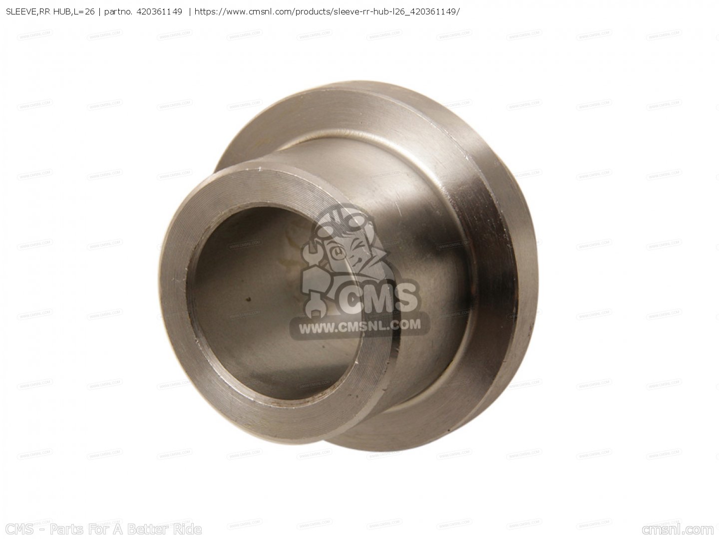 SLEEVE,RR HUB,L=26 for Kawasaki - order at CMSNL