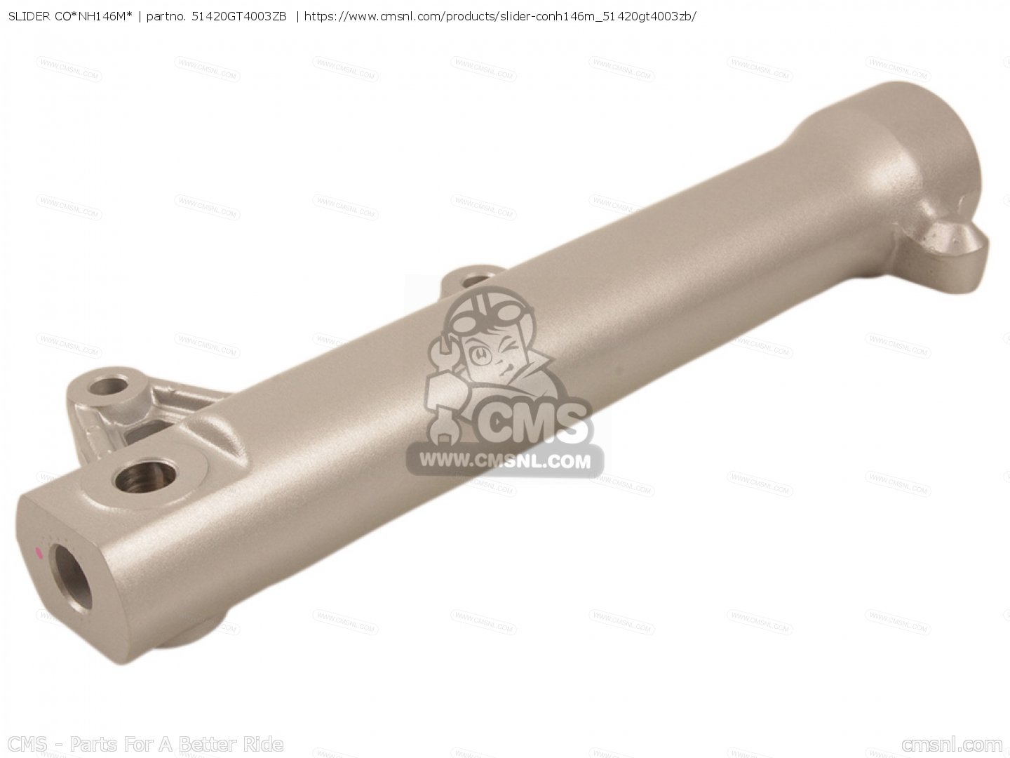 51420GT4003ZB: SLIDER CO*NH146M* Honda - buy the 51420-GT4-003ZB at CMSNL