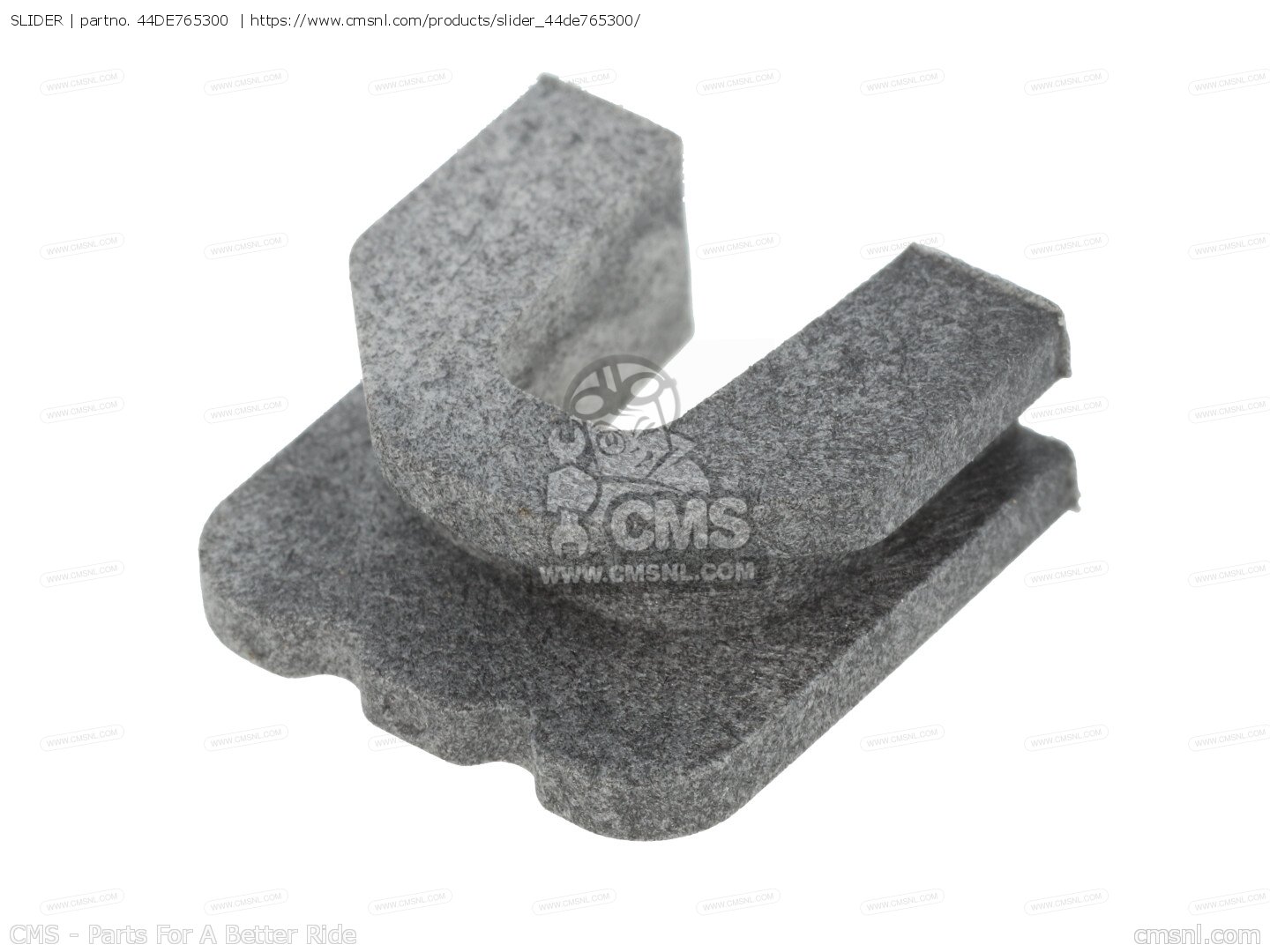 44DE765300: Slider Yamaha - buy the 44D-E7653-00-00 at CMSNL