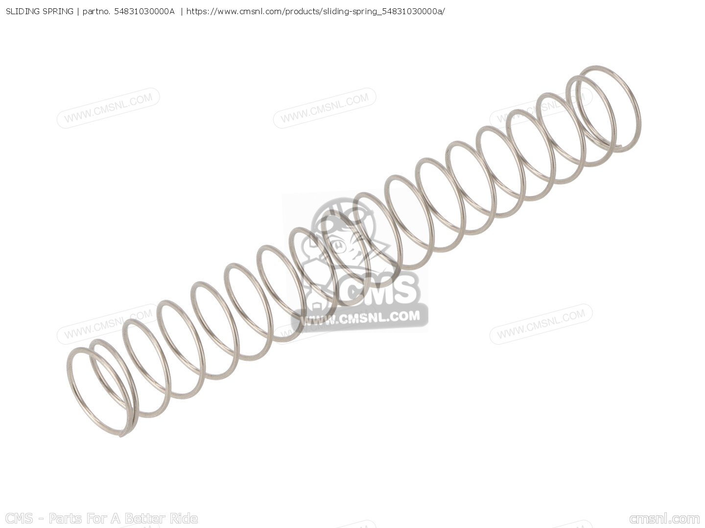 54831030000A: SLIDING SPRING Husqvarna - buy the 54831030000 at CMSNL