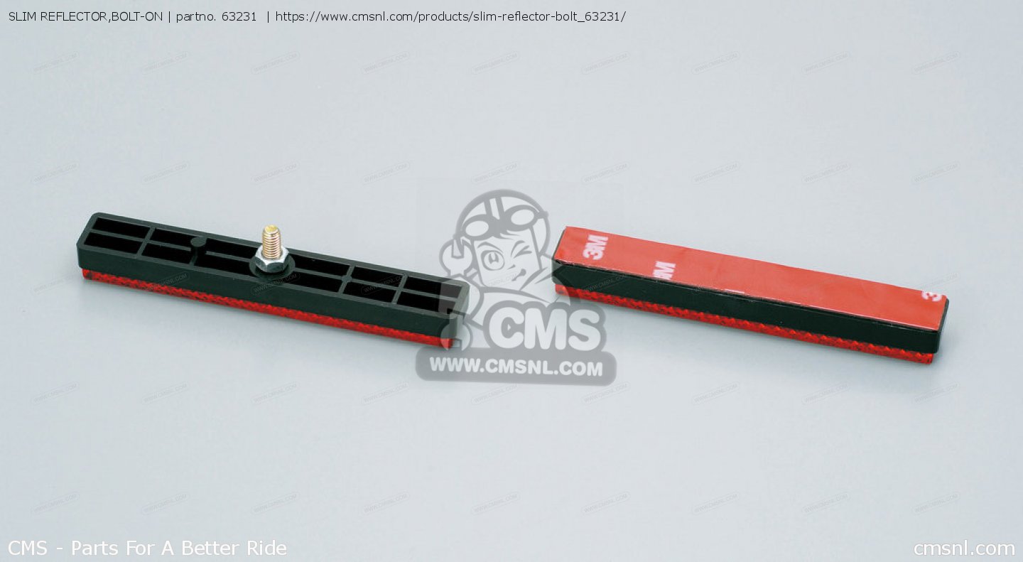 63231: Slim Reflector,bolt-on Daytona - buy the 63231 at CMSNL