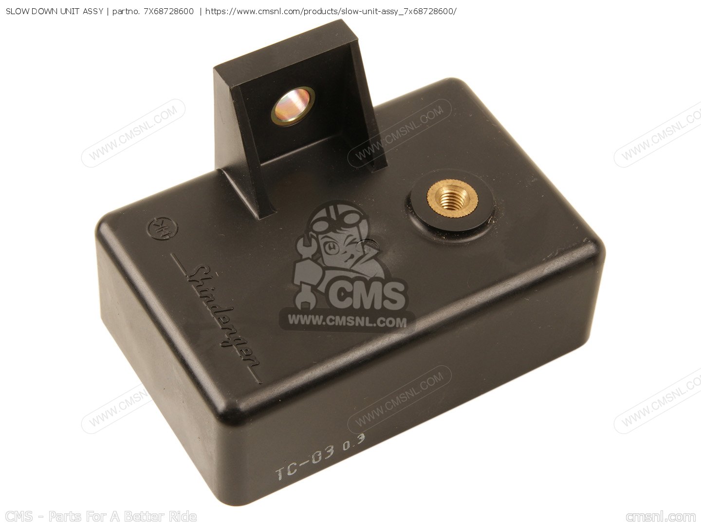 7X68728600: Slow Down Unit Assy Yamaha - buy the 7X6-87286-00 at CMSNL