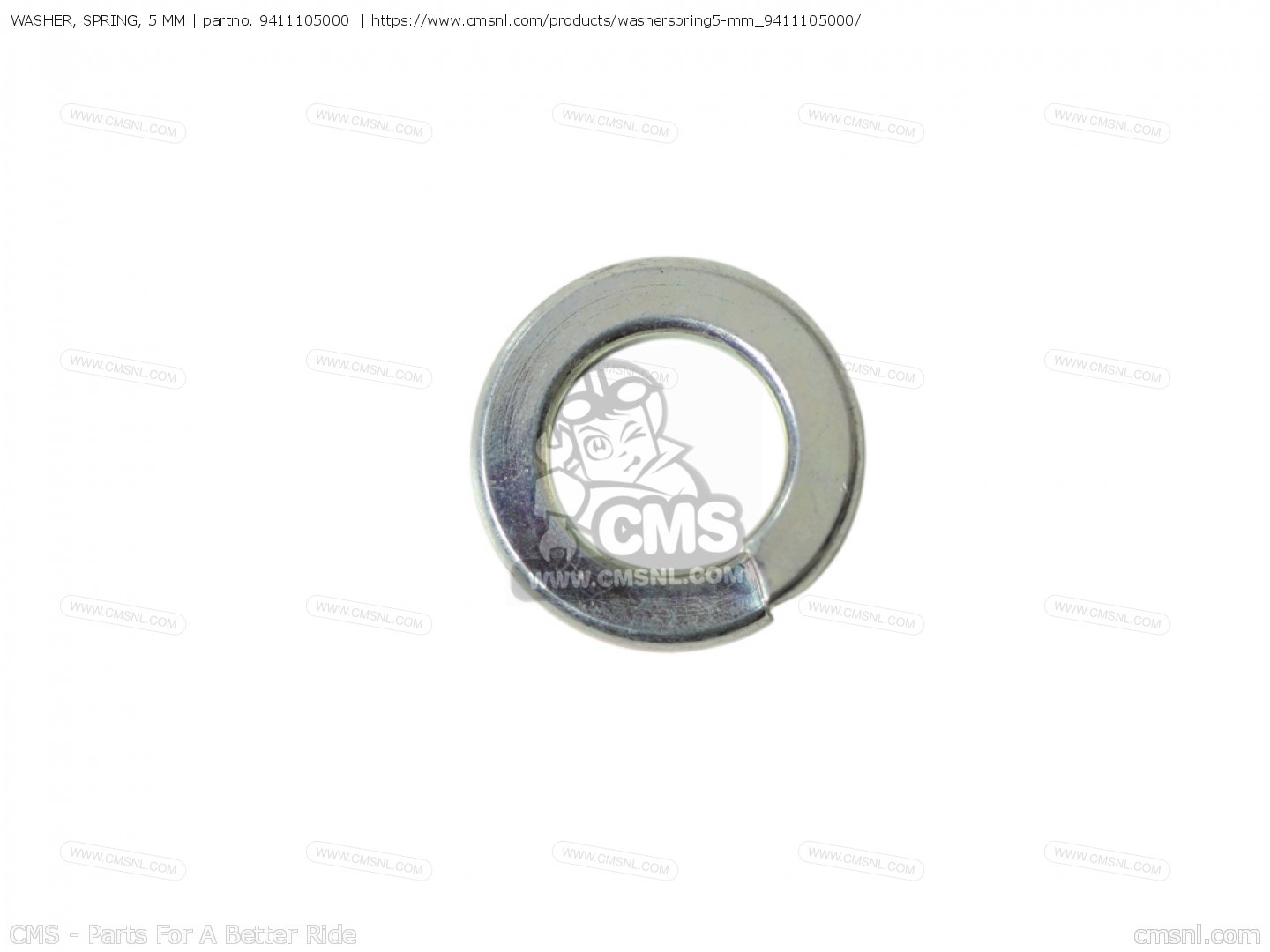 Sluitring SPG. 5MM voor Honda - bestel bij CMSNL