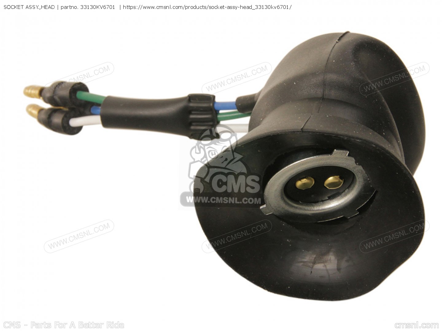 33130KV6701: Socket Assy.,head Honda - buy the 33130-KV6-701 at CMSNL