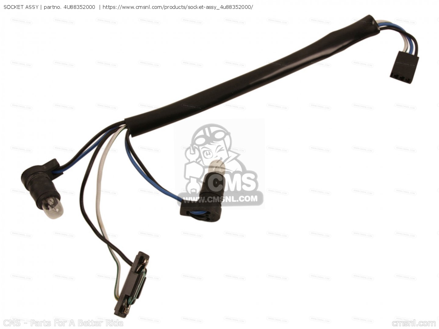 4U88352000: Socket Assy Yamaha - buy the 4U8-83520-00 at CMSNL