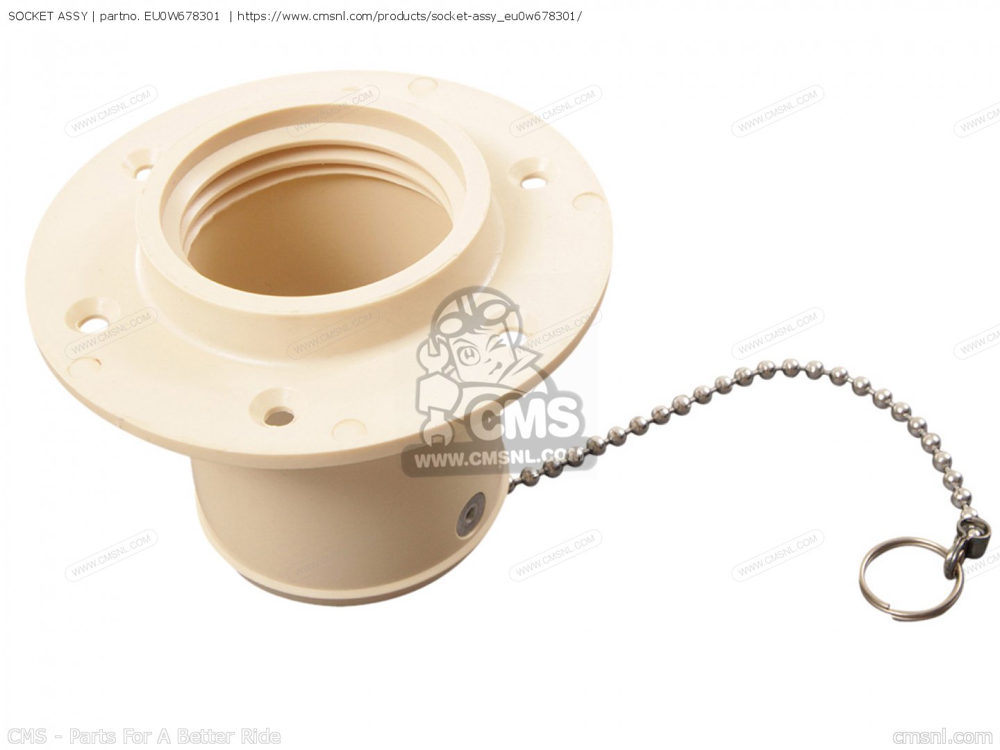 EU0W678301: SOCKET ASSY Yamaha - buy the EU0-W6783-01-00 at CMSNL