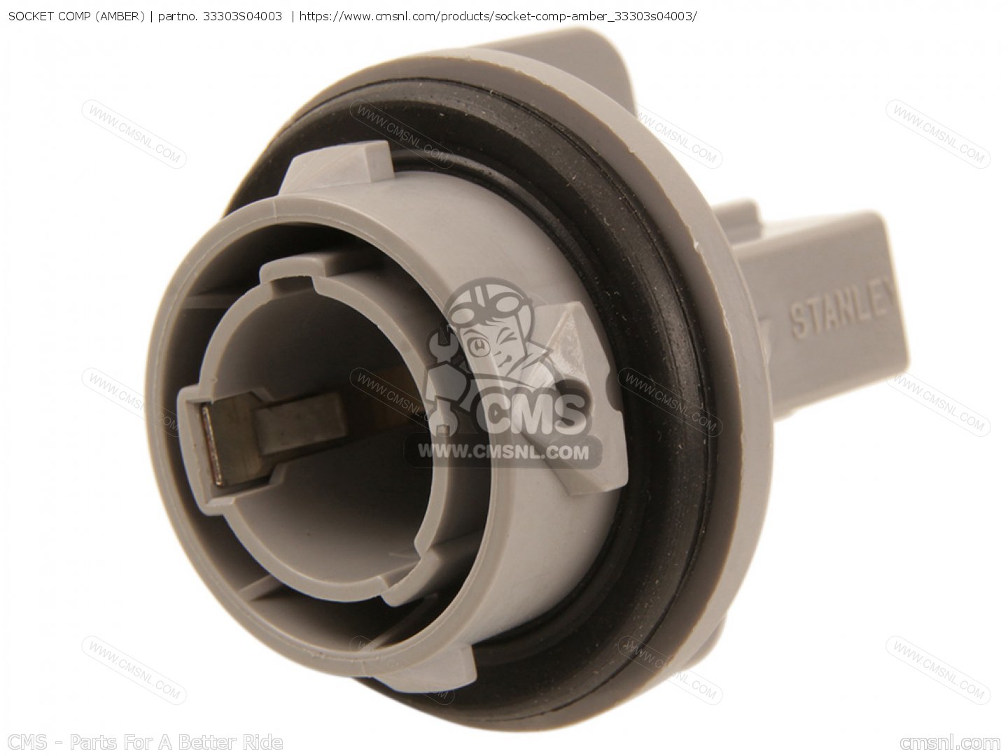 33303S04003: SOCKET COMP (AMBER) Honda - buy the 33303-S04-003 at CMSNL