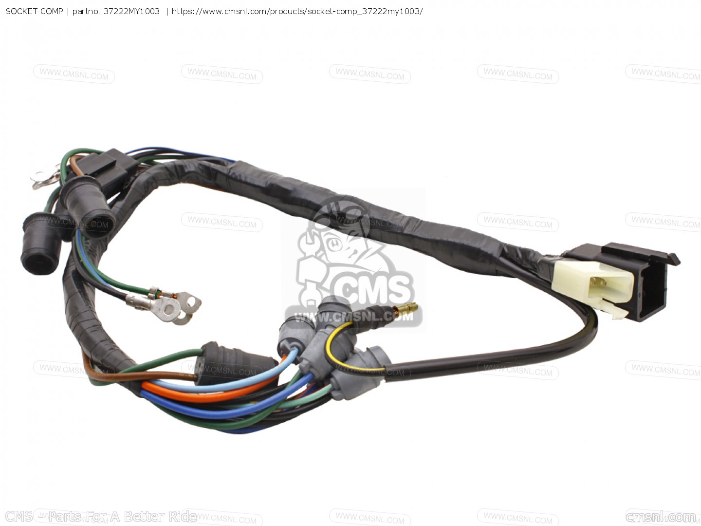 37222MY1003: SOCKET COMP Honda - buy the 37222-MY1-003 at CMSNL