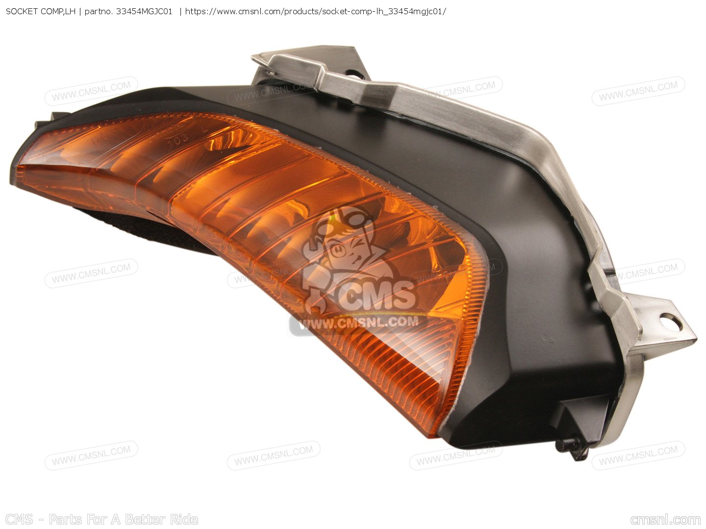 33454MGJC01: Socket Comp,lh Honda - buy the 33454-MGJ-C01 at CMSNL