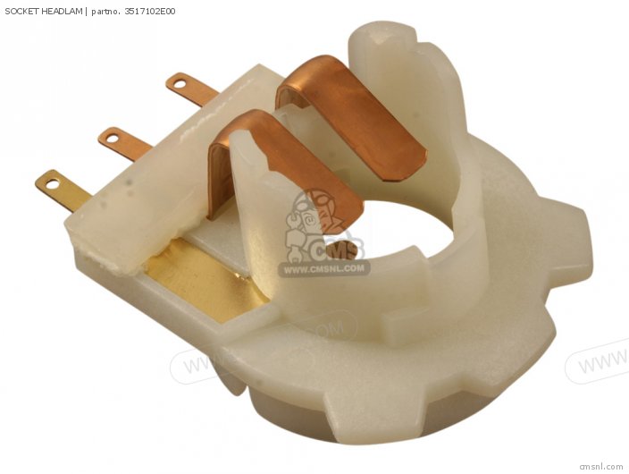 3517102E00: SOCKET HEADLAM Suzuki - buy the 35171-02E00 at CMSNL