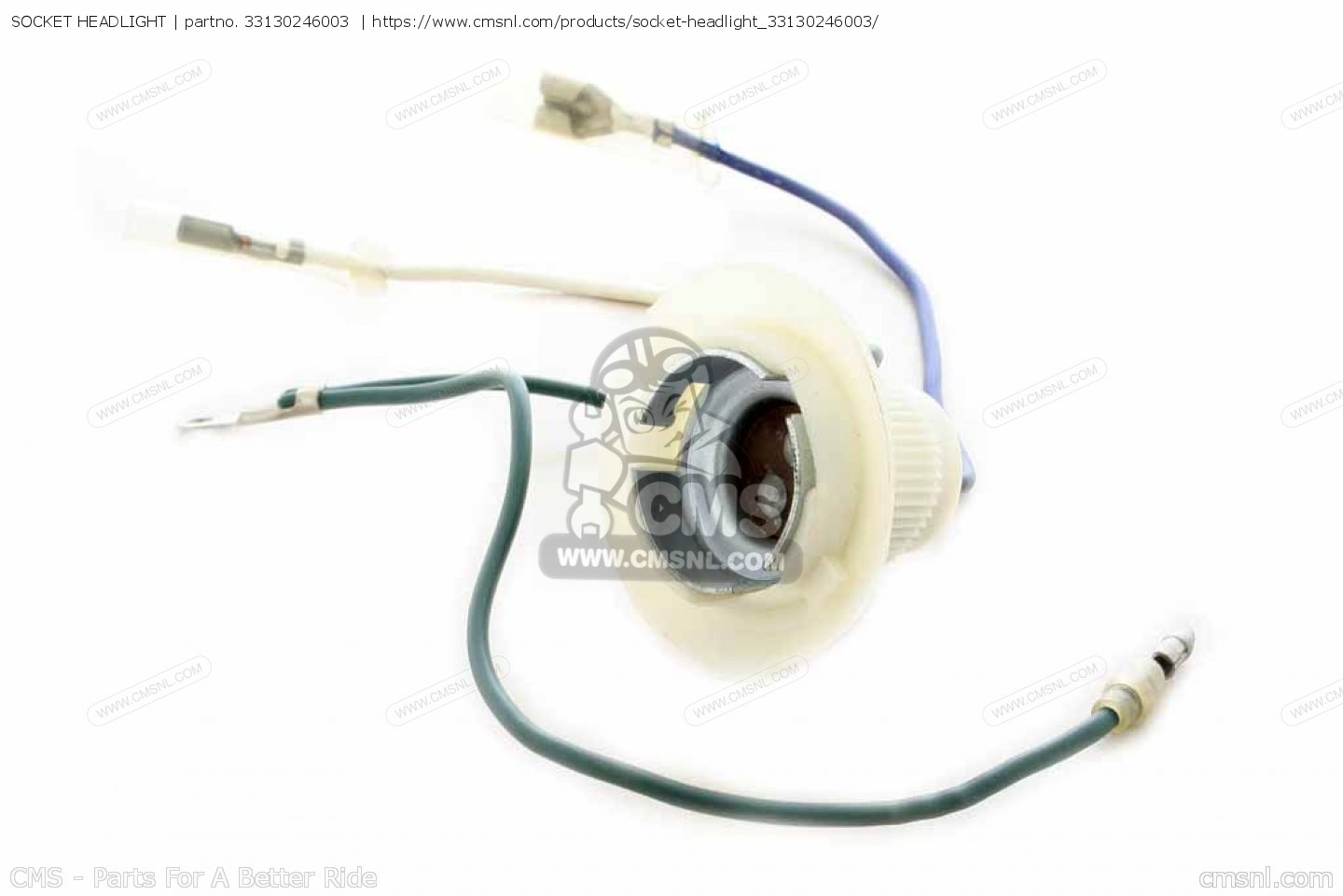 33130246003: SOCKET HEADLIGHT Honda - buy the 33130-246-003 at CMSNL