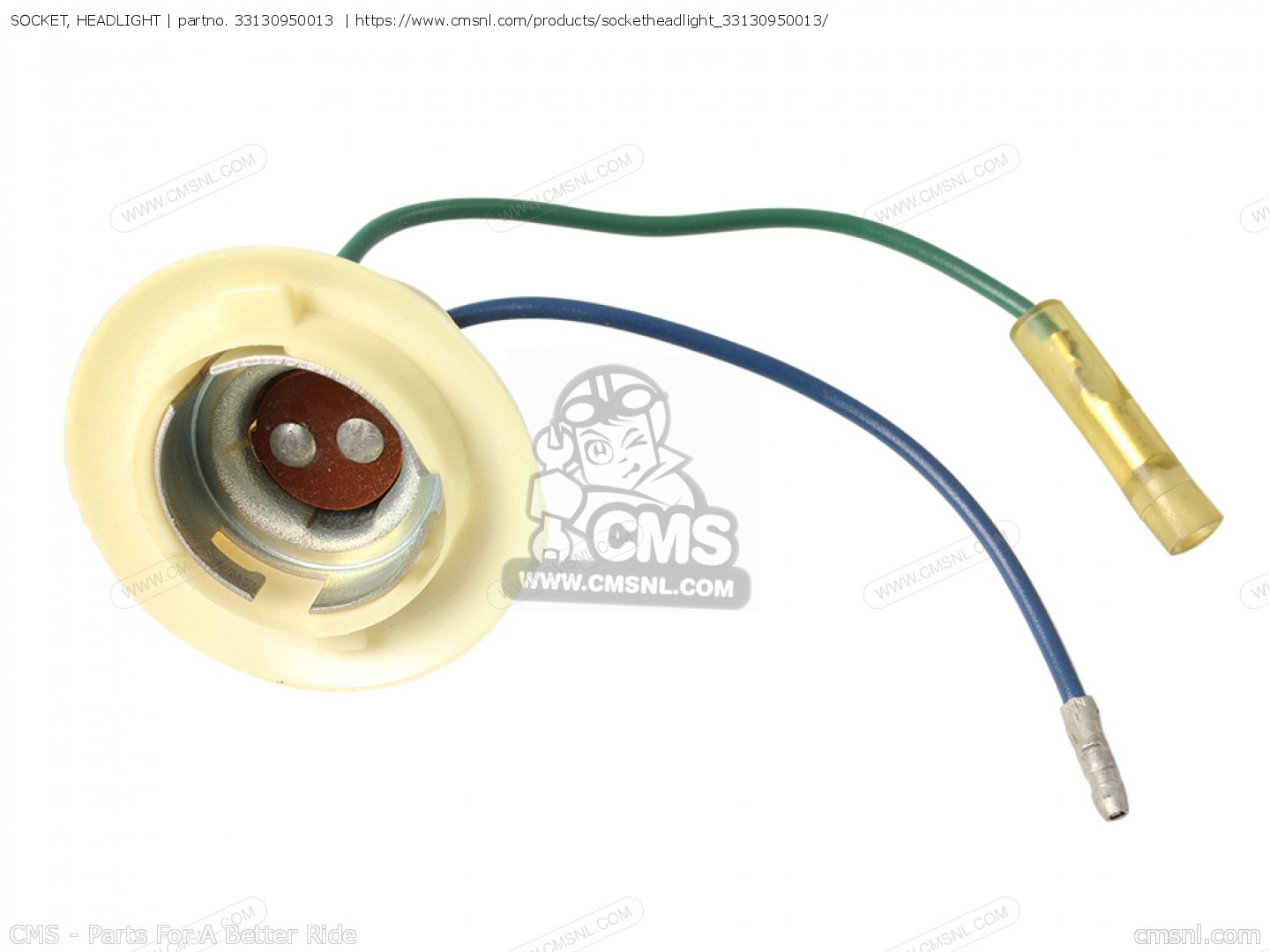 33130950013: SOCKET, HEADLIGHT Honda - buy the 33130-950-013 at CMSNL