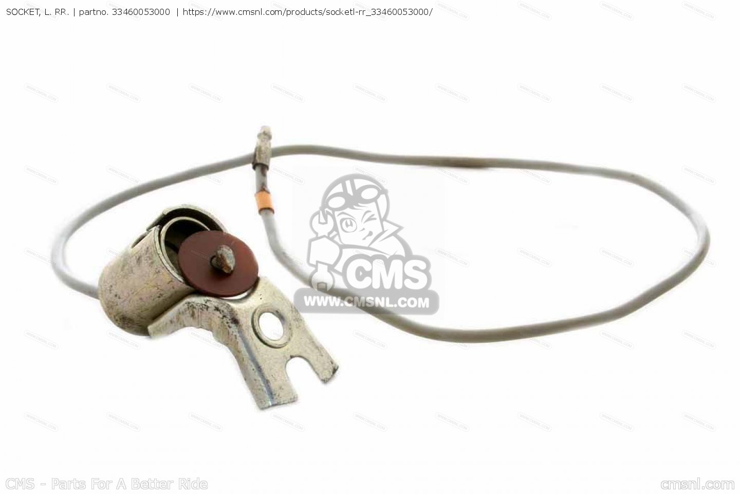 33460053000: SOCKET, L. RR. Honda - buy the 33460-053-000 at CMSNL