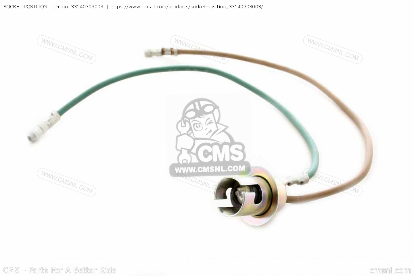 33140303003: SOCKET POSITION Honda - buy the 33140-303-003 at CMSNL