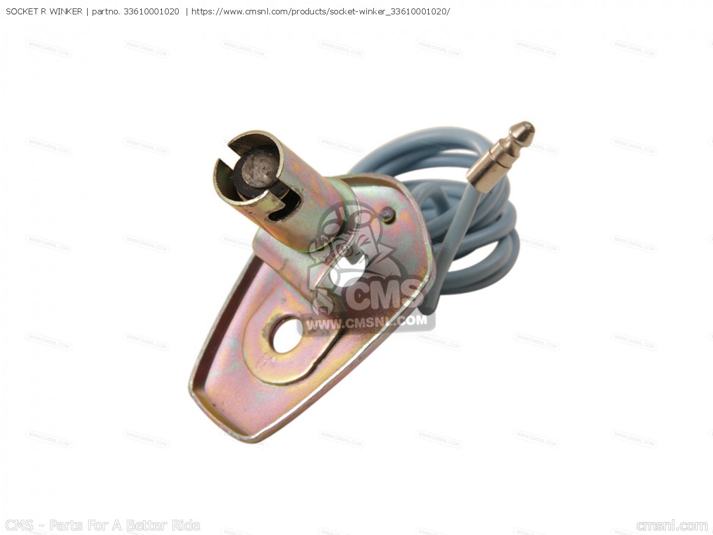 SOCKET R WINKER for Honda - order at CMSNL