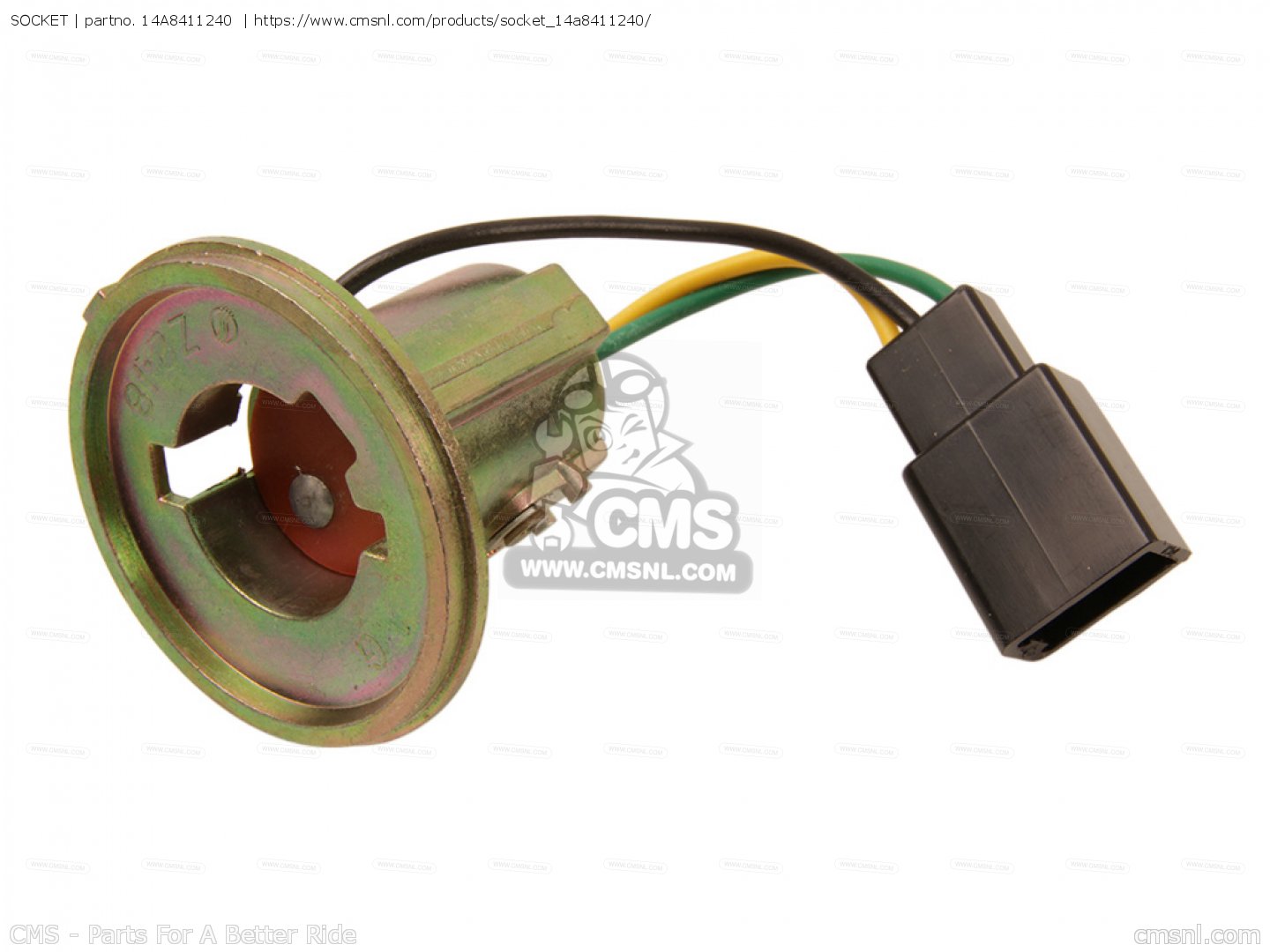 14A8411240: SOCKET Yamaha - buy the 14A-84112-40-00 at CMSNL
