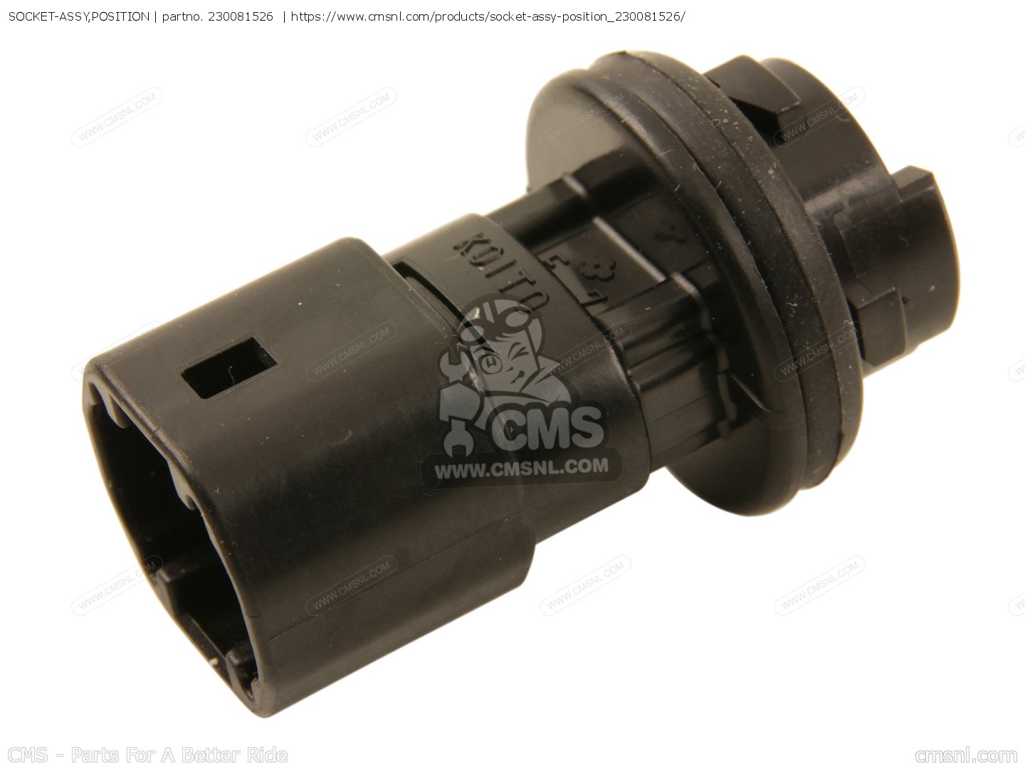 230081526: SOCKET-ASSY,POSITION Kawasaki - buy the 23008-1526 at CMSNL