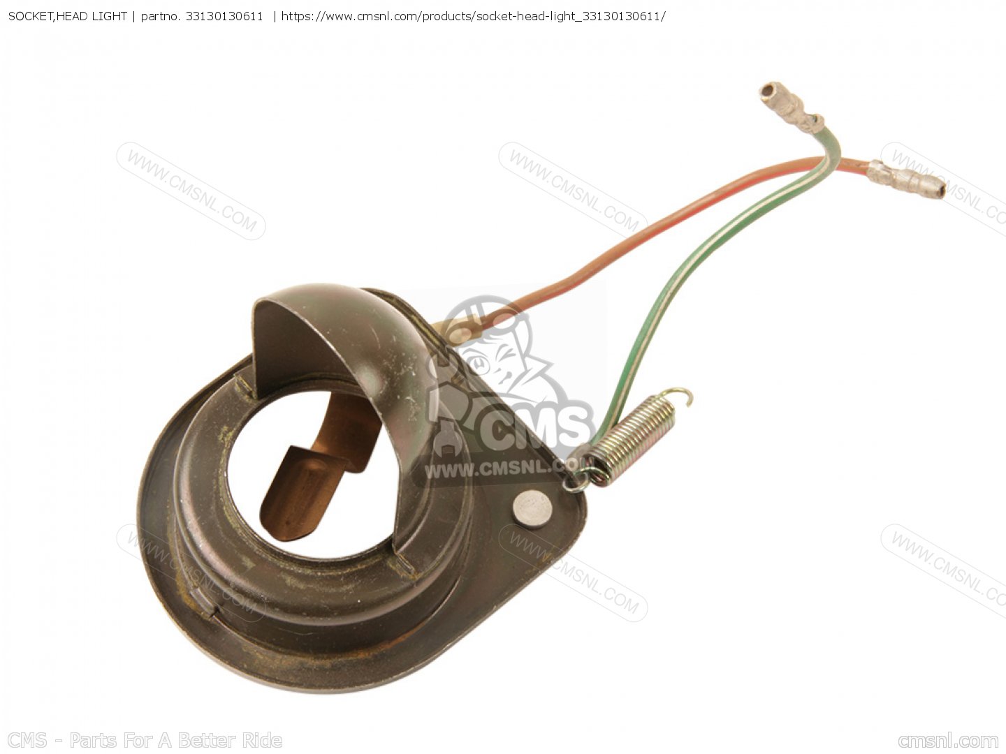 33130130611: Socket,head Light Honda - buy the 33130-130-611 at CMSNL