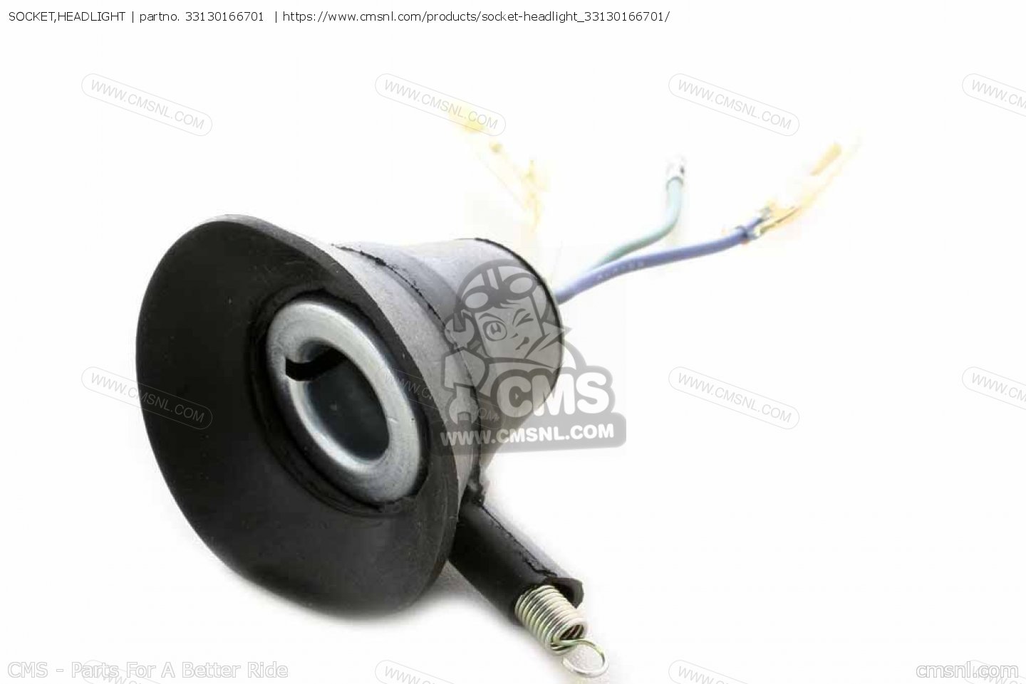 33130166701: Socket,headlight Honda - buy the 33130-166-701 at CMSNL