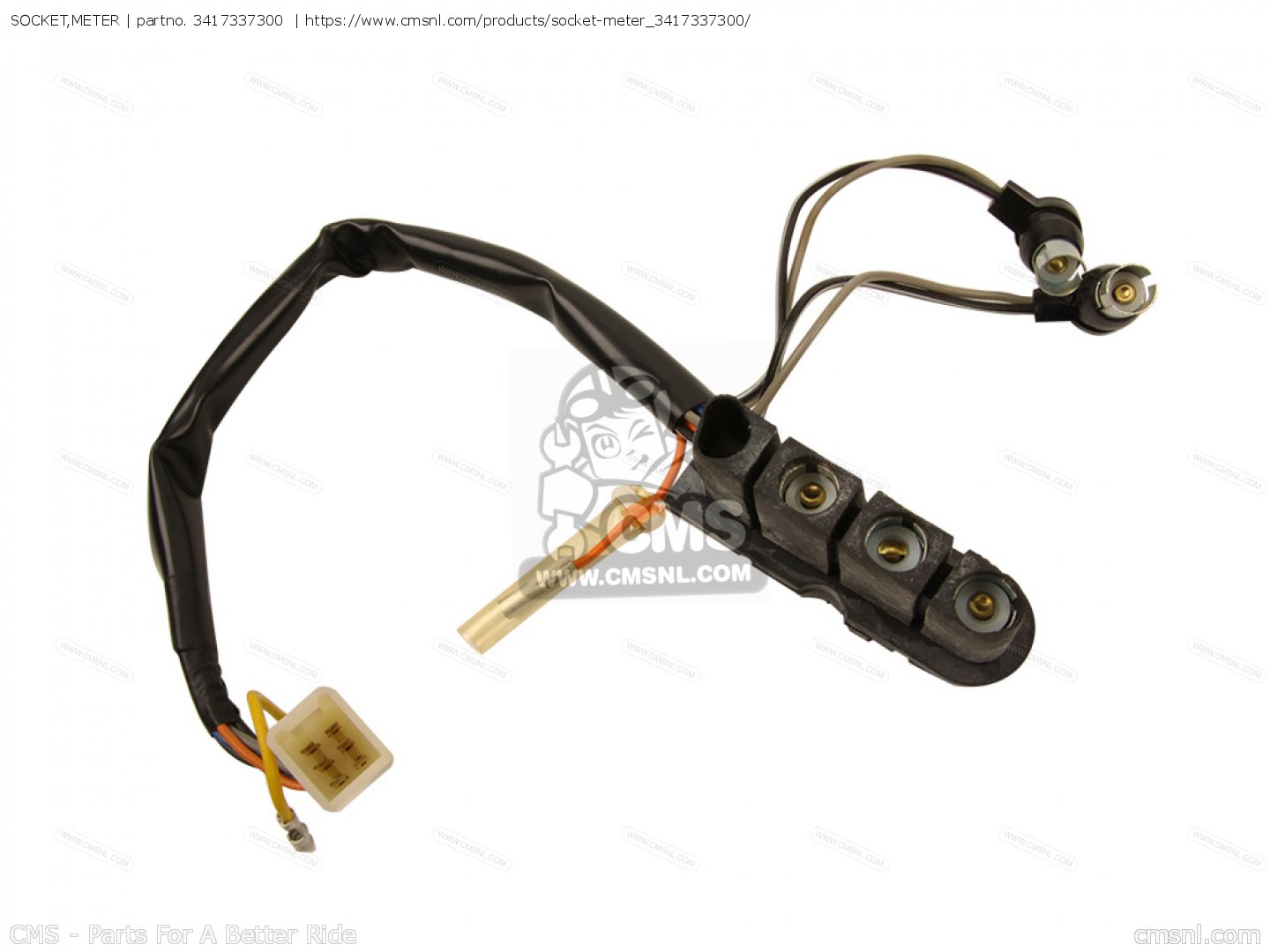 3417337300: SOCKET,METER Suzuki - buy the 34173-37300 at CMSNL