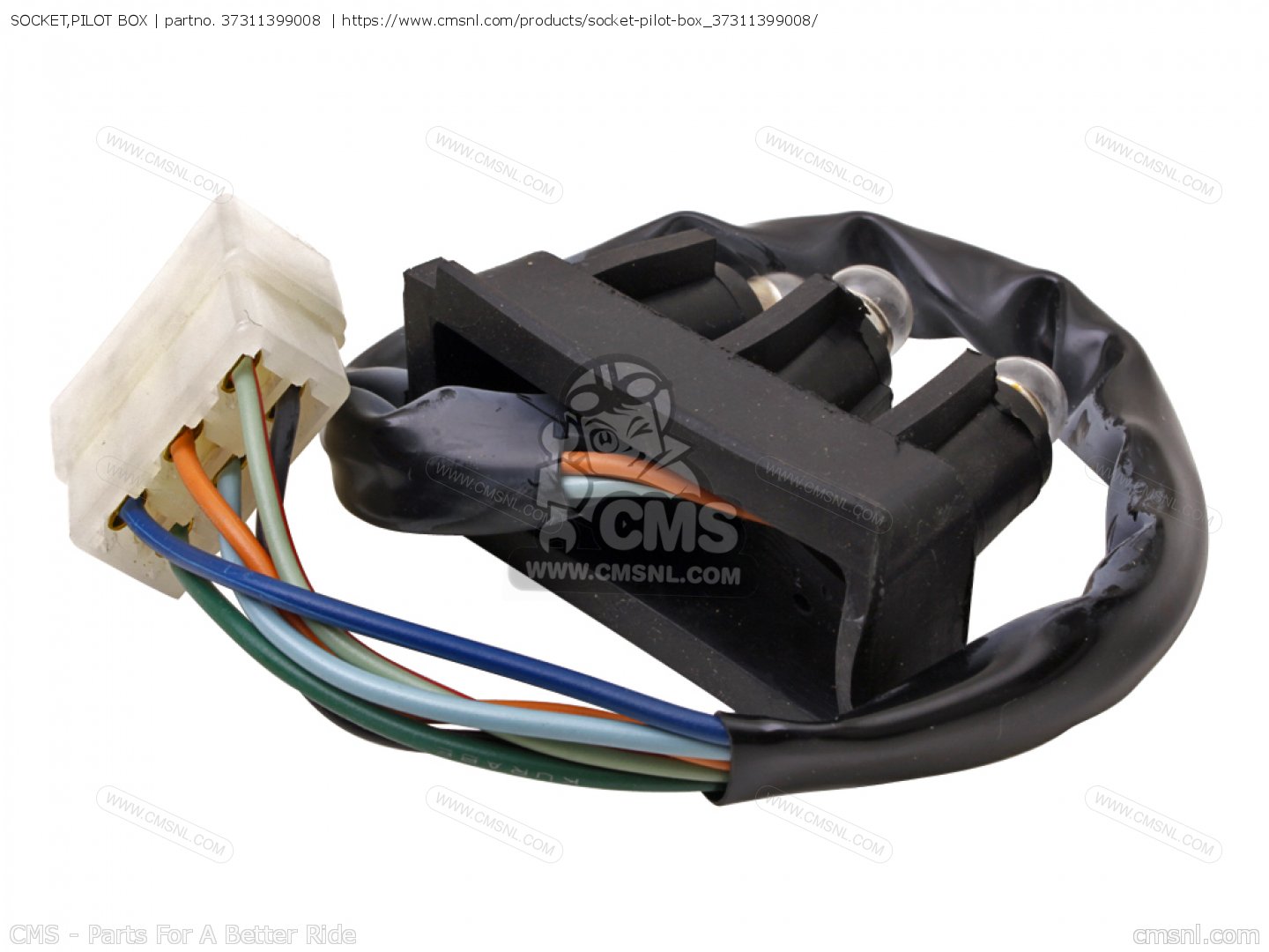 SOCKET,PILOT BOX for CB125T 1980 (A) AUSTRALIA - order at CMSNL