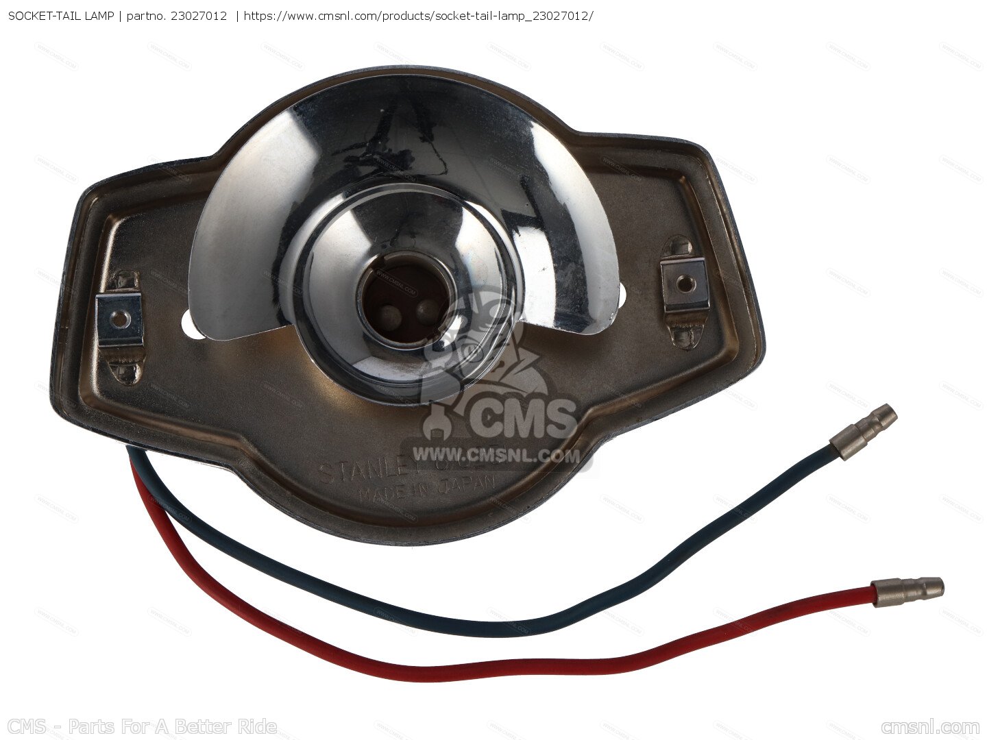 23027012: SOCKET-TAIL LAMP Kawasaki - buy the 23027-012 at CMSNL