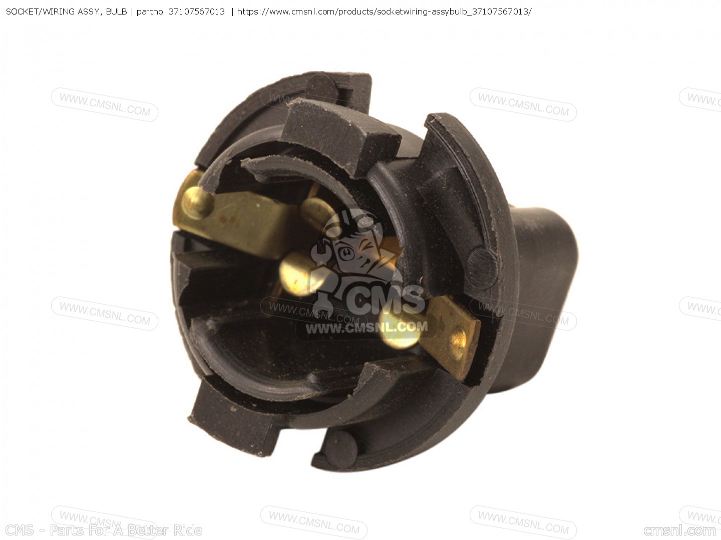 37107567013: Socket/wiring Assy., Bulb Honda - buy the 37107-567-013 at ...